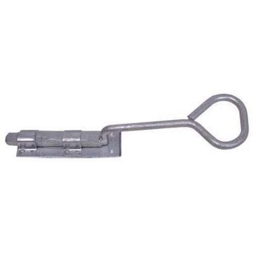 Monkey Tail Bolt 450mm Galvanised Bow Handle | Ironmongery
