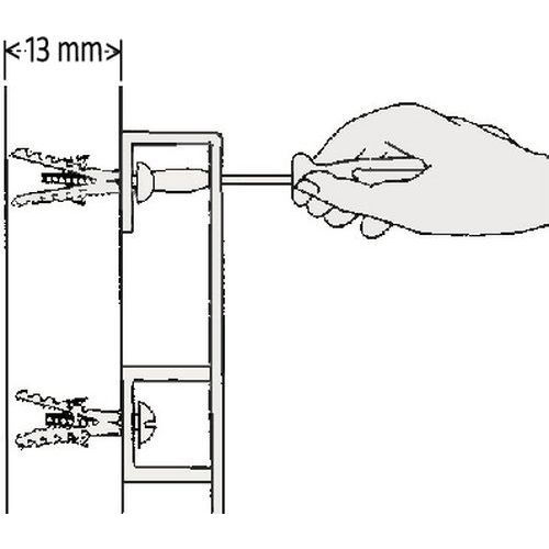Bott Perfo perforated panel - Width 100 cm - Manutan.co.uk