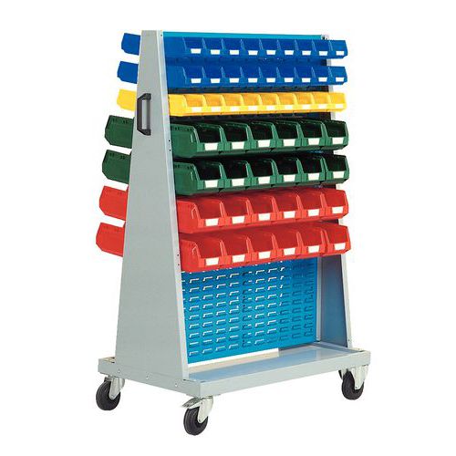 Mobile rack for picking bins | Large model | Manutan UK