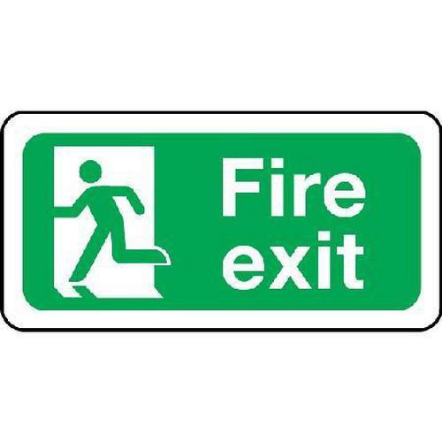 Emergency Escape Signs - Fire Exit Man Running | Signs & ID