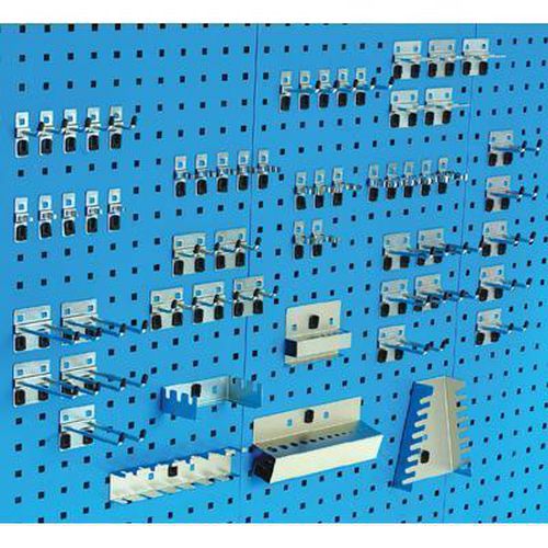 60 Piece Tool Holder Kit For Perforated Walls - Tool Storage - Bott ...