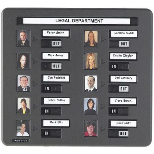 Photo In/Out Boards - Manutan.co.uk