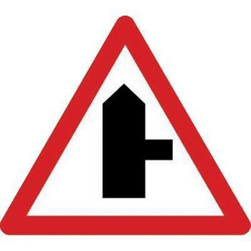Class 2 Minor Road On Right Sign | Signs & ID | Manutan UK