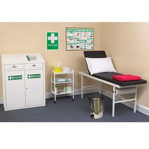 First Aid Room Examination Couch | Medical Furniture | Manutan UK