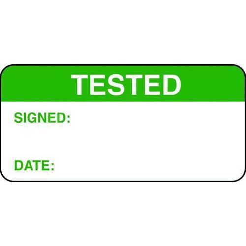 Tested Quality Control Labels | Quality Control | Manutan UK