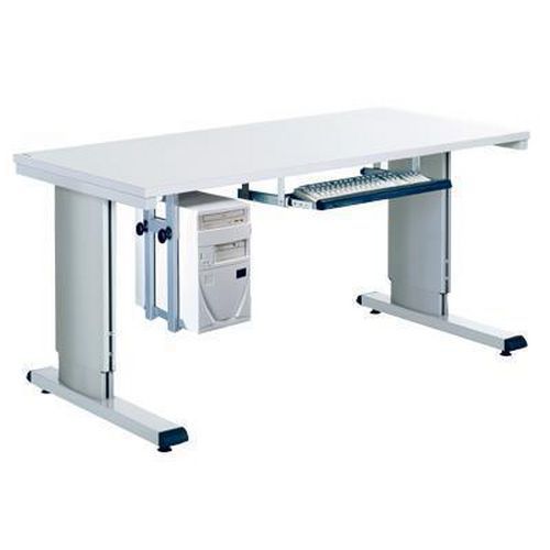Keyboard Shelf & CPU Holder | Workbenches | Manutan UK