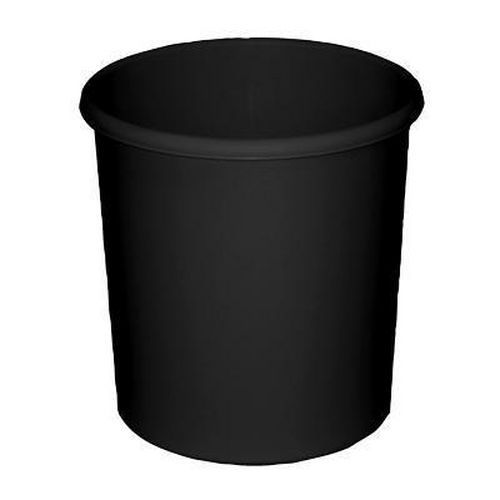 18L Round Plastic Wastebasket – Lightweight Office Paper Bin - Manutan ...