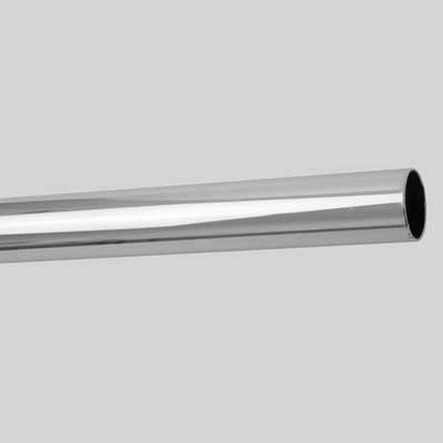 19mm Round Steel Tube - 2500mm Length - Chrome Plated - Manutan.co.uk