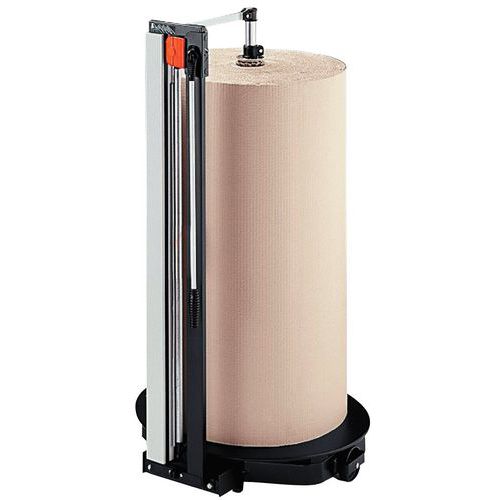 Portable vertical dispenser/cutter - Roll Ø 450 and 750 maximum ...