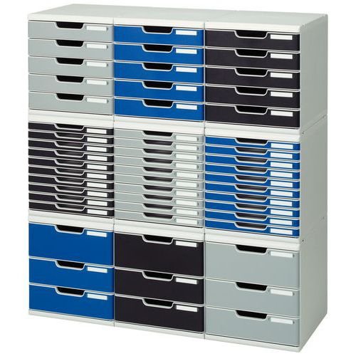 Standard filing unit - 5 drawers - Manutan.co.uk