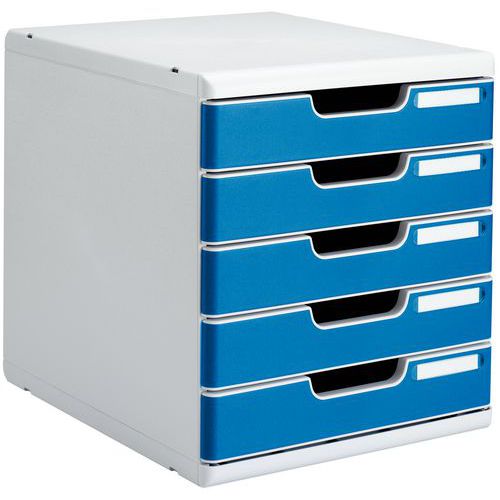 Standard filing unit - 5 drawers - Manutan.co.uk
