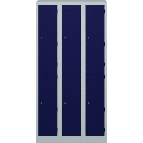 Bisley Metal Storage Lockers - 2 Doors & 2-4 Columns - 1800x600x450mm ...