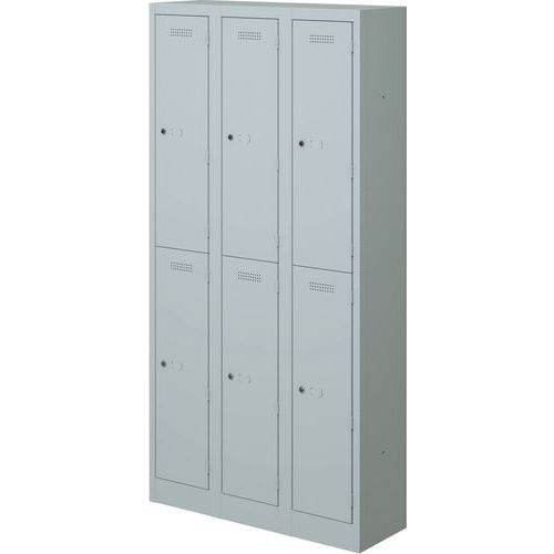 Bisley Metal Storage Lockers | 2 Doors & 2-4 Columns | 1800x600x450mm
