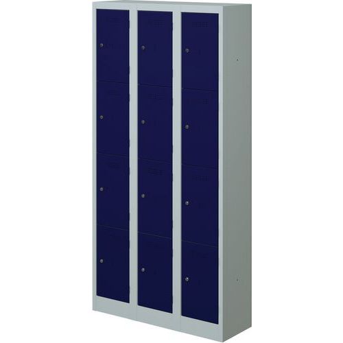 Bisley Metal Storage Lockers | 4 Doors & 2-4 Columns | 1800x600x450mm