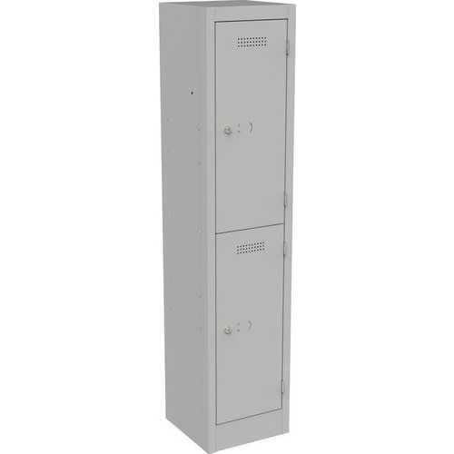 Bisley Low Height Primary Lockers | 1 Door to 3 Doors | 915x225x380mm