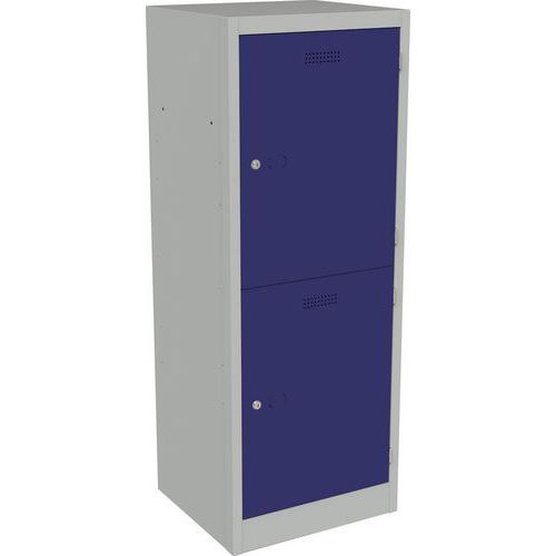 Bisley Low Height Primary Lockers | 1 Door to 3 Doors | 915x225x380mm