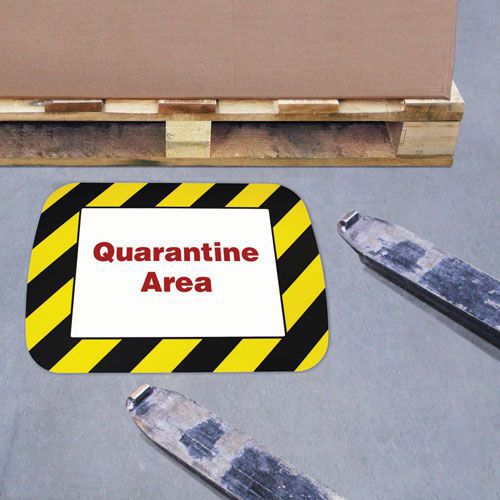 A4 Floor Label Holders – Pack of 10 for Warehouse Floor Identification ...