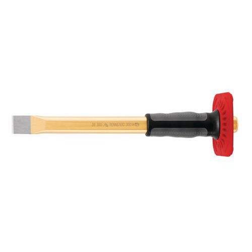 Flat chisel with hand protector - Manutan.co.uk