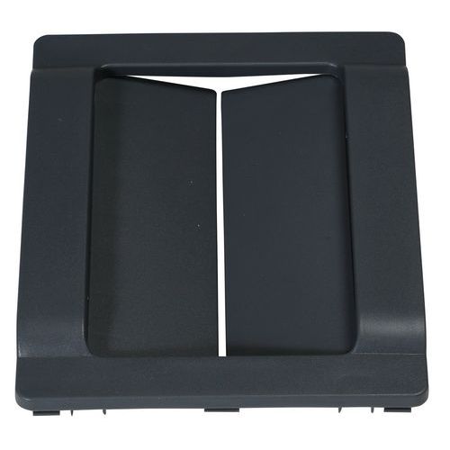 Insert with push flaps compatible with 60 l and 80 l bin frame ...