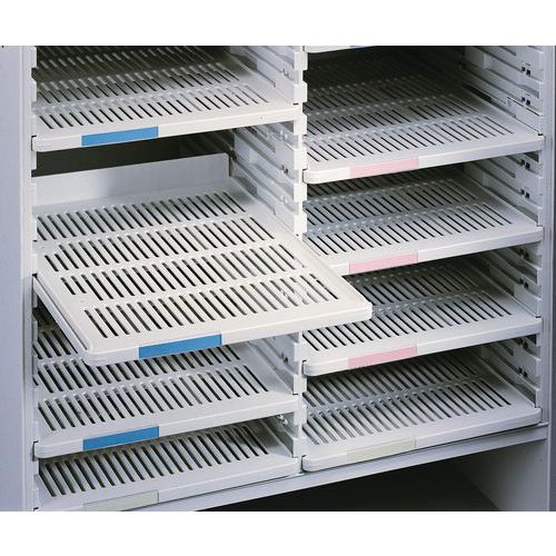 Mail sorting cupboard - 3 columns - Paperflow - Manutan.co.uk