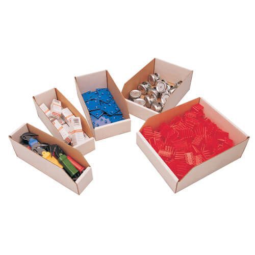 Cardboard Picking Bins - Pack of 50 - Manutan.co.uk