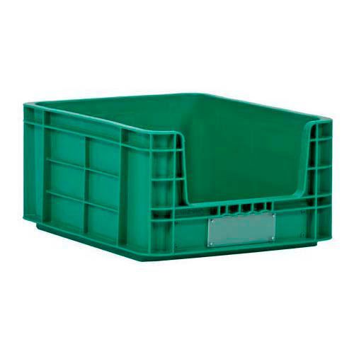 Stackable Boxes in Green or Blue – 30kg Capacity | Manutan UK