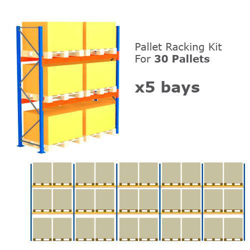 FEM Pallet Racking | Customise Your Bay To Suit Your Need | Manutan UK