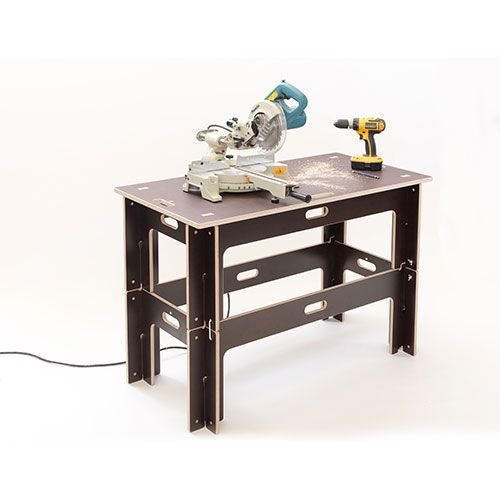 StackaBench Portable Workbench 800h x 1200w x 600d | Manutan UK