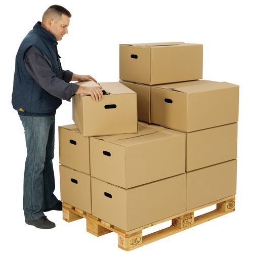 Easy close boxes - Single wall - Manutan.co.uk