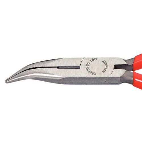 Long-nose pliers - Half-round angled nose - Manutan.co.uk