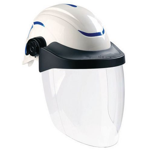 Contour face shield and carrier - Manutan.co.uk