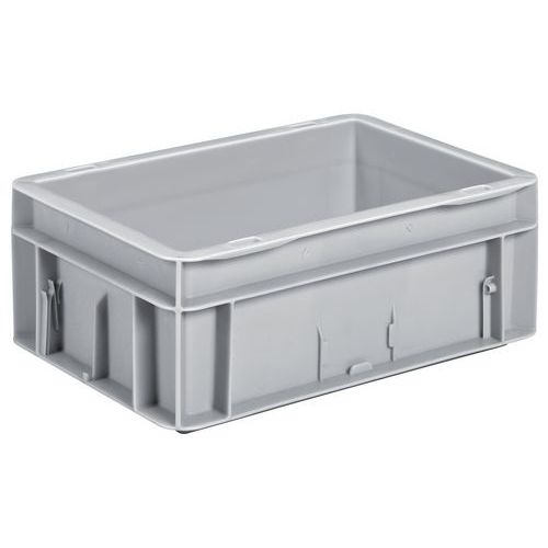 Grey Stacking Containers 2L to 9L - 200 to 300mm | Storage | Manutan