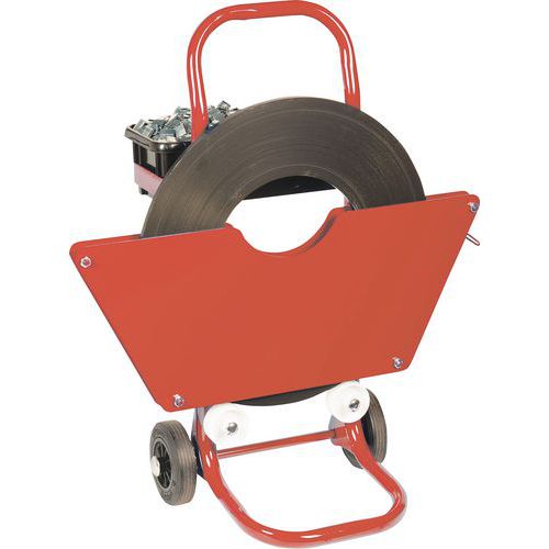 Strapping Trolleys - Dispensers For Steel Strapping - Manutan.co.uk