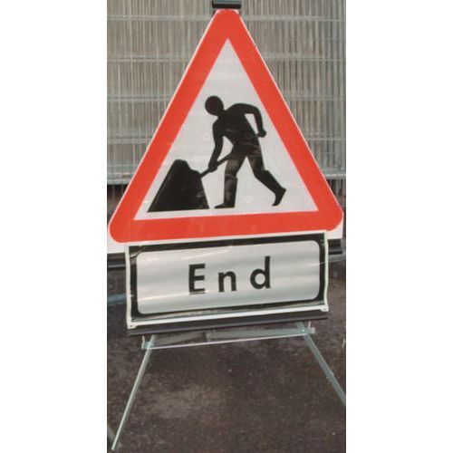 Folding Traffic Signs | Traffic & Pedestrian | Manutan UK