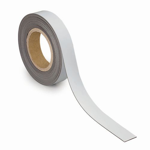 Magnetic marking tape, can be written on, 10 m x 30 mm x 1 mm - MAUL ...