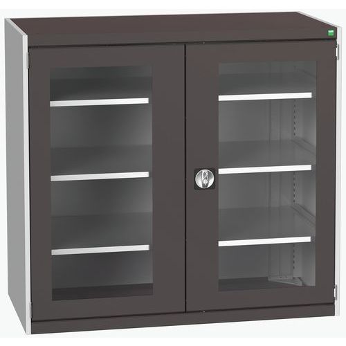 Bott Cubio Metal Cabinet With Vision Doors 1200x1300mm