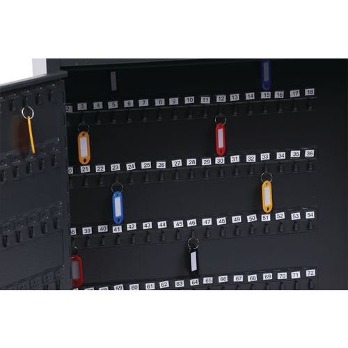 Lockable Key Cabinet - 500-1000 Hooks - High-Security Metal Cupboards ...