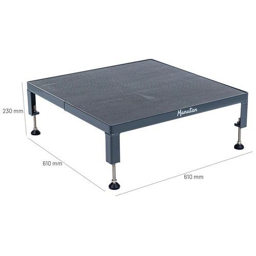 Stepstool with adjustable platform | Manutan UK