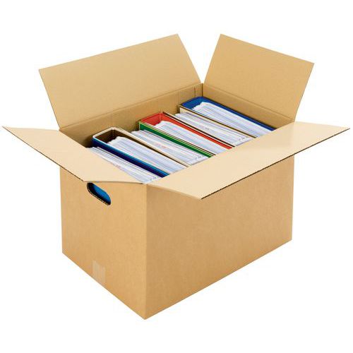 Removal boxes | Single wall | With handles | Manutan UK