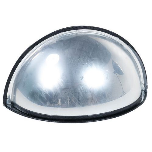 Security Mirror - 1/4 Sphere 180 ° | Exterior Mirror | Manutan