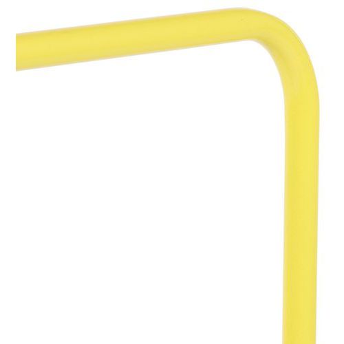 Safety barrier with plinth - Yellow RAL 1023 - Manutan.co.uk