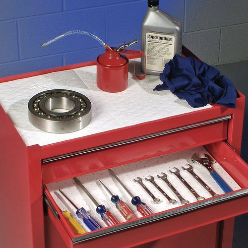 PIG® Absorbent Mat Pads | Box of 100 for Spill Control and Safety