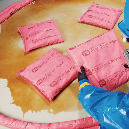 PIGÂ® Absorbent Pillows for Spill Control and Safety