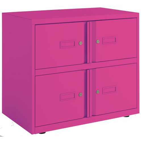 Office Staff Lockers - 4 Boxes - Personal Effects Storage - Bisley ...