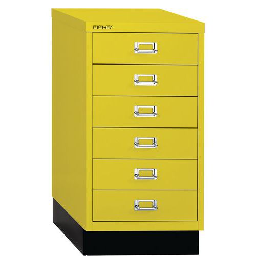 Bisley Metal Office Filing Cabinet - Six A3 Drawers - Various Colours ...