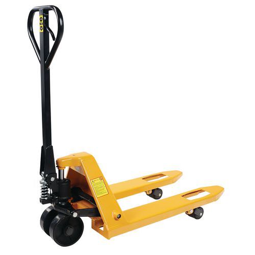 Hand Pallet Truck With Short 800mm Forks - 2000kg Capacity - Manutan.co.uk
