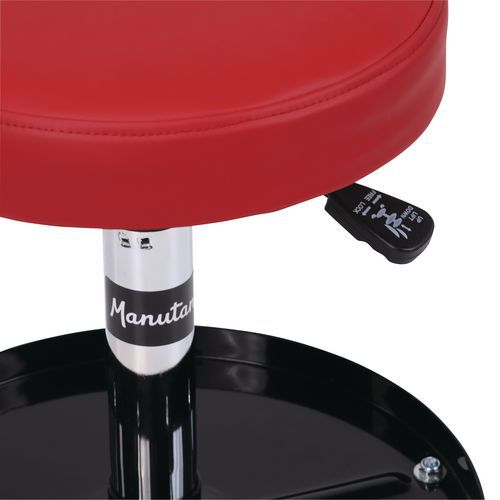Assembly Lab Stool - PVC Seat - Tool Storage - Manutan Expert - Manutan ...