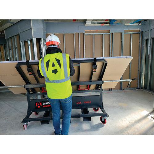 Board/Panel Holding Trolley | Pivoting Rack | Armorgard Adaptakart