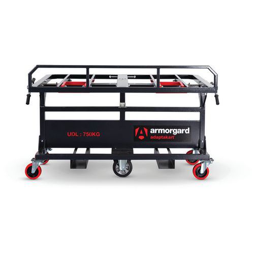 Board/Panel Holding Trolley | Pivoting Rack | Armorgard Adaptakart