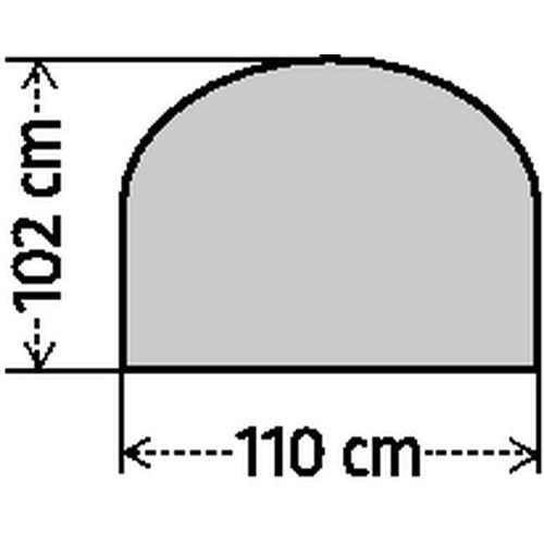 Oval modular table - Semi-oval - Tulip base - Manutan.co.uk